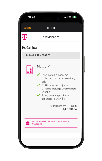MultiSIM za pametni sat - Hrvatski Telekom